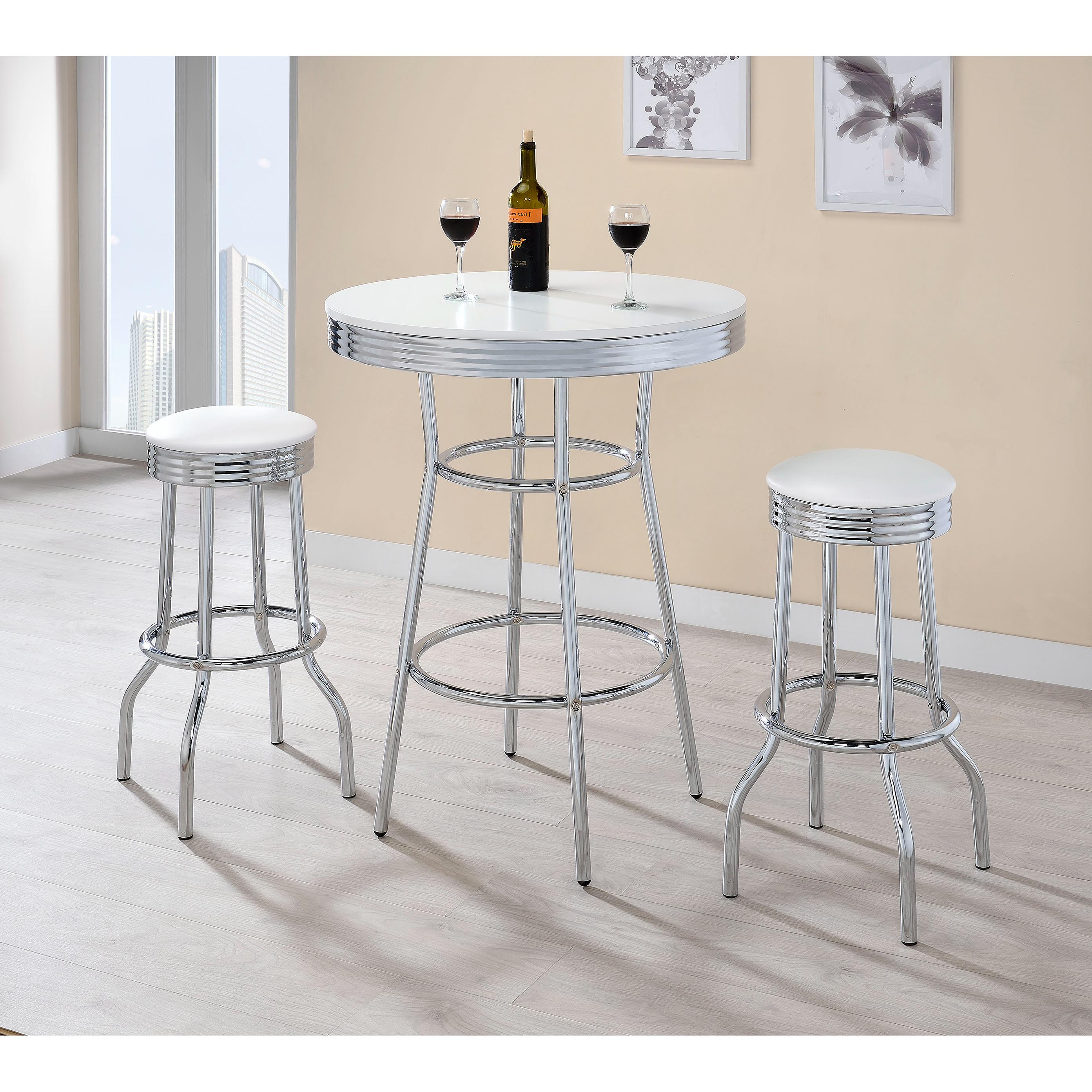 Coaster Furniture Retro 2300-S3 3 pc Pub Height Dining Set