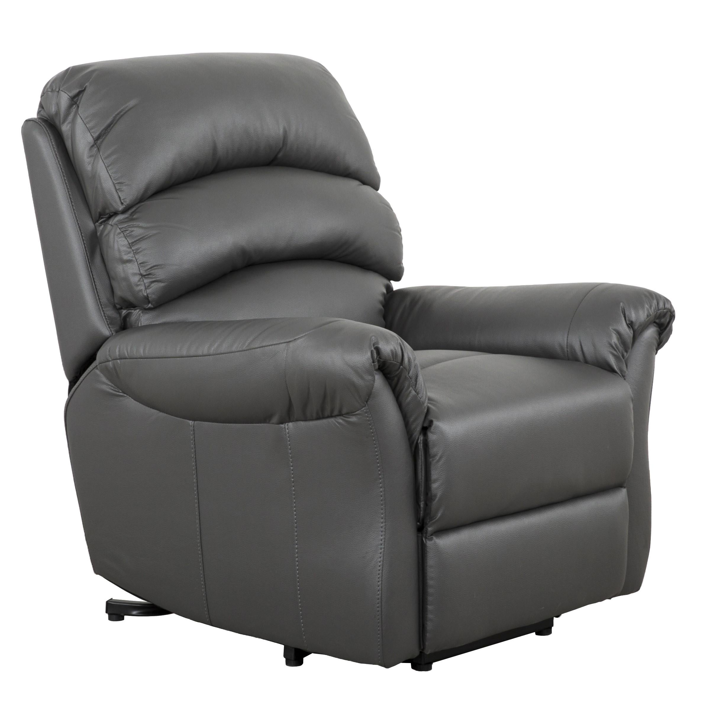 Primo International Fresna Lift Chair - PVC Dark Charcoal